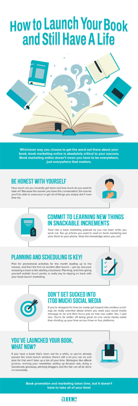 How to Launch Your Book and Still Have A Life