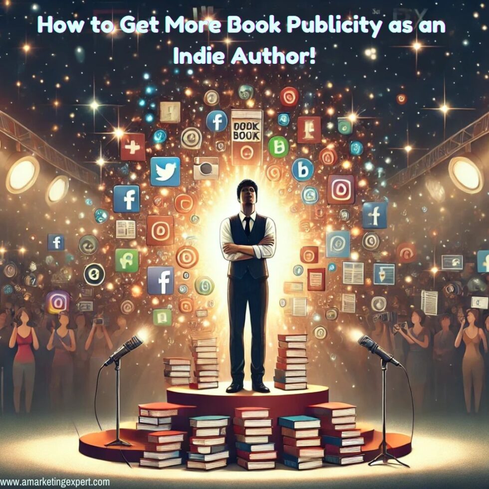 Here's how to get more book publicity as a self-published author