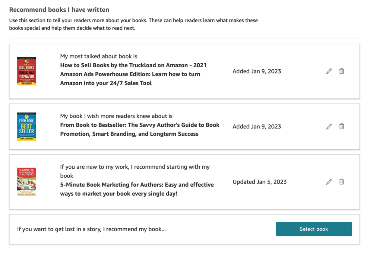 How to Make Author Pages on Amazon Work for You