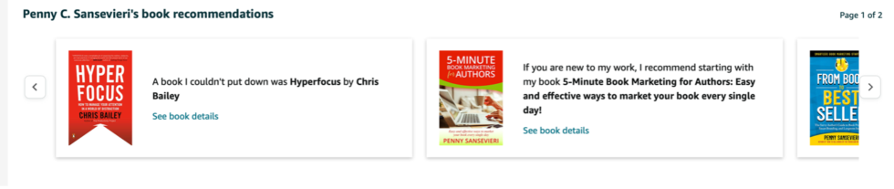 How to Make Author Pages on Amazon Work for You