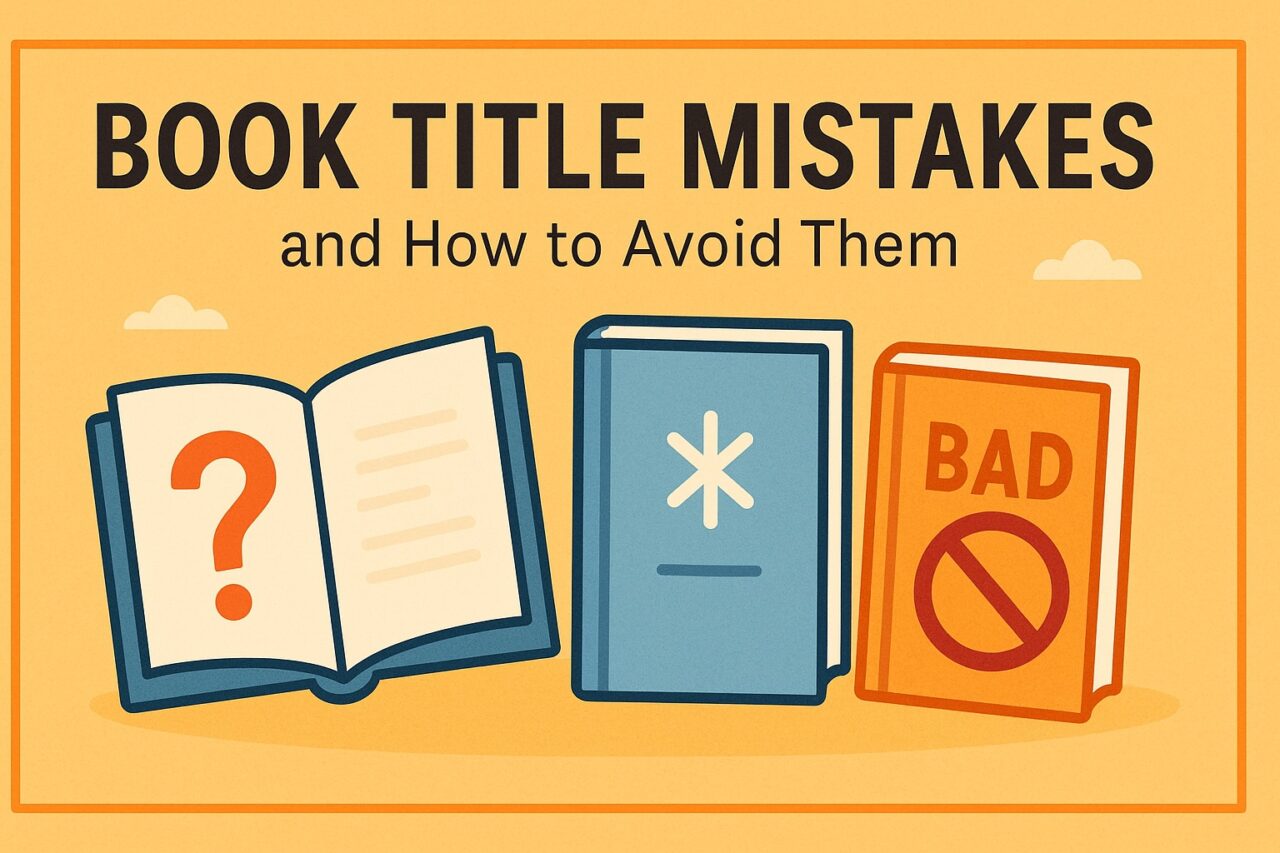 Book Title Mistakes That Can Tank Your Sales